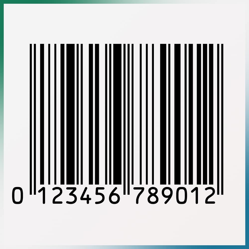 EAN/GTIN-Barcode hoch inkl. Nummer - ean-barcode schweiz